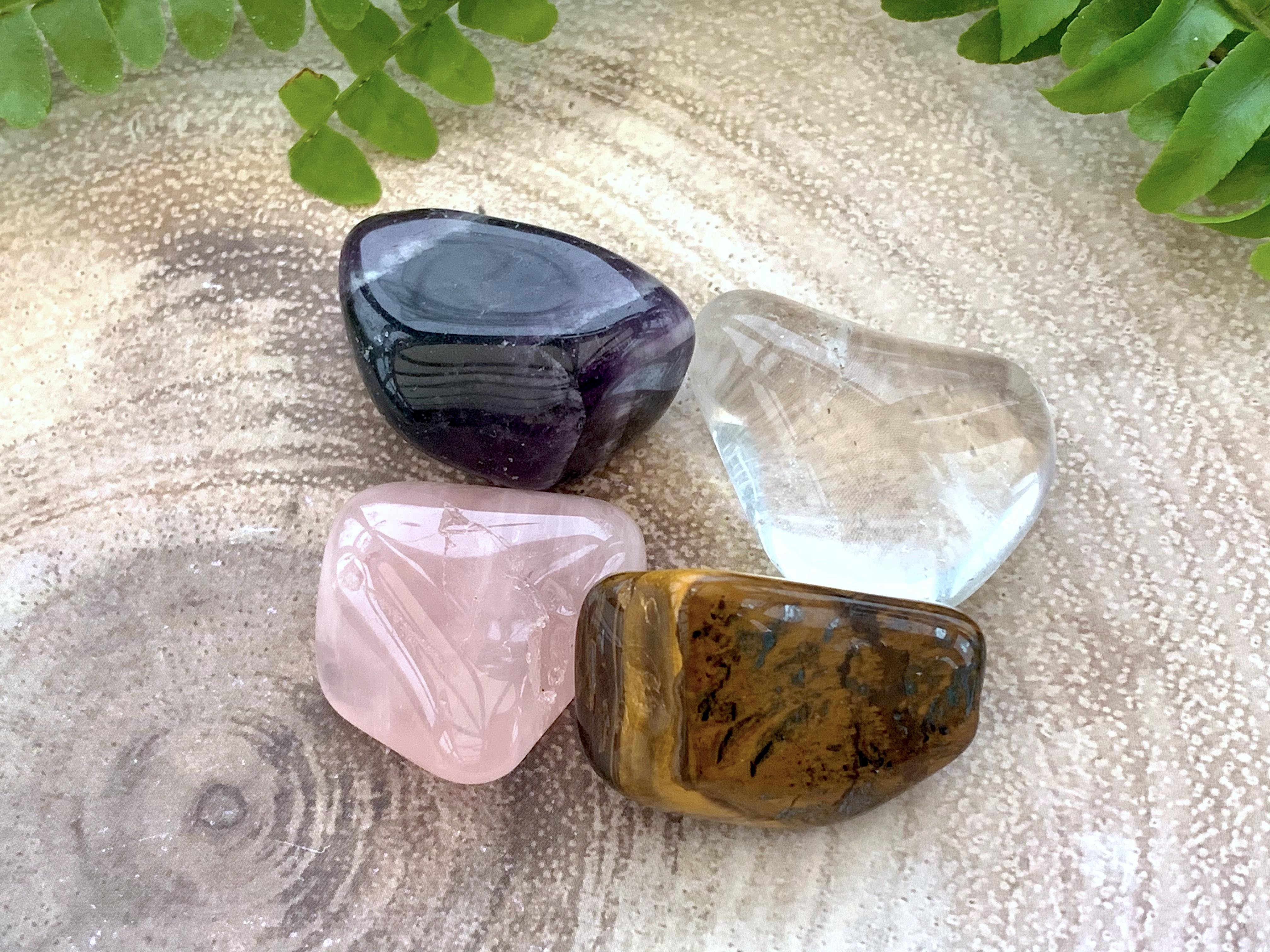 Secret Santa Crystal Set, Healing Christmas Crystal Gifts