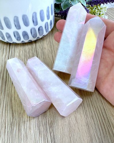 Phoenix Stone Crystal Towers for Compassion & Self Acceptance