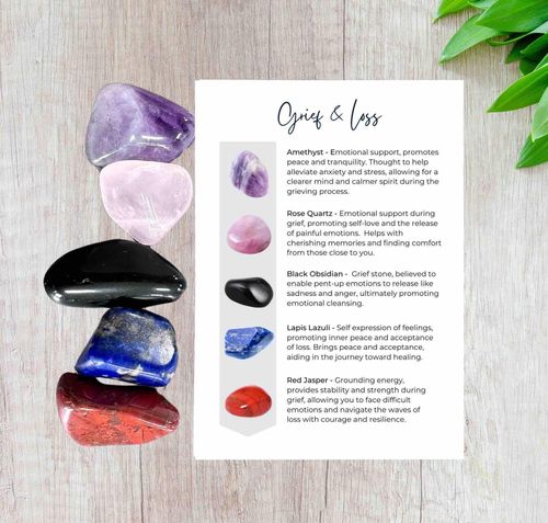 crystal grid for grieving