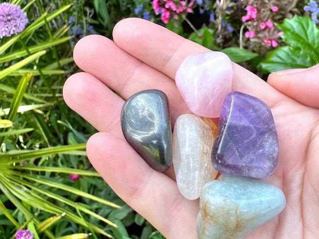 Aquarius Stones Set | Zodiac Crystal Gift Set for Aquarius