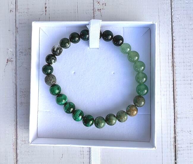 Earth Energy Healing Bracelet – Grounding & Emotional Balance | Handmade UK