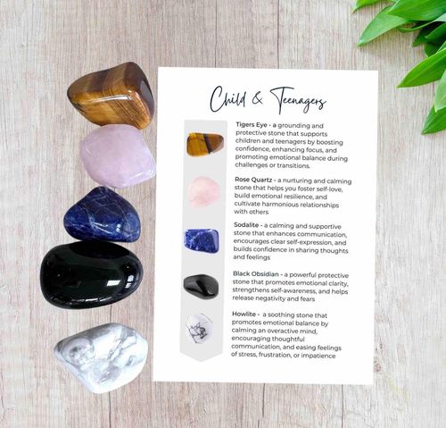 Beginners Crystal Starter Set – 10 Tumbled Stones | The Holistic Hamper