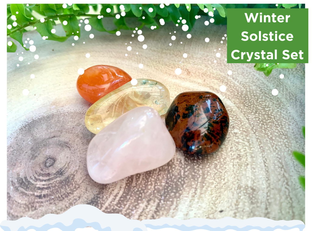 Winter Solstice Crystals, The Holistic Hamper, online crystal shop UK