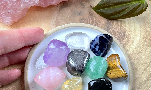 Happiness & Positivity Polished Tumble Stone Set | Happiness & Positive ...