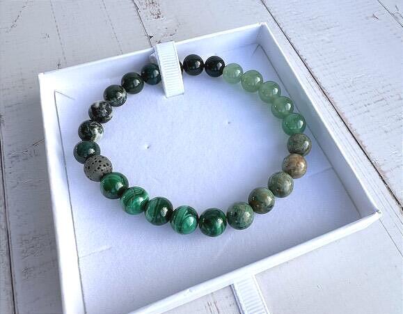 Earth Energy Healing Bracelet – Grounding & Emotional Balance | Handmade UK