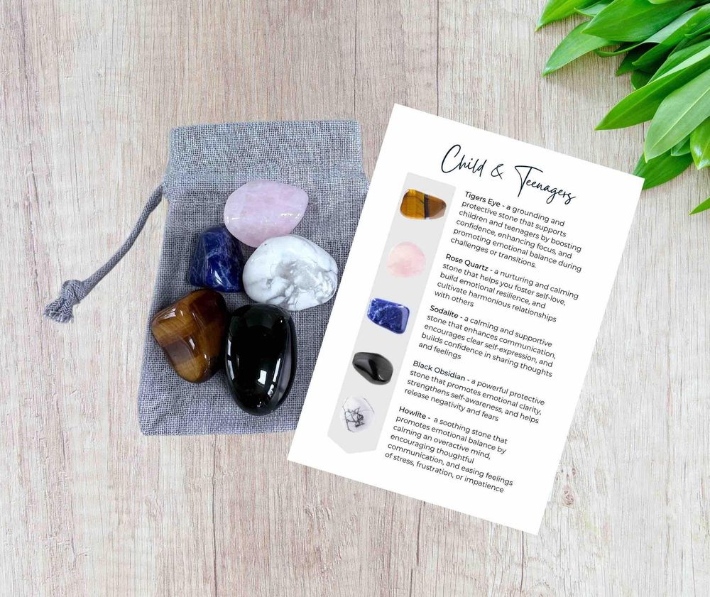Children’s Crystal Set for Confidence & Calm | Gift for Kids