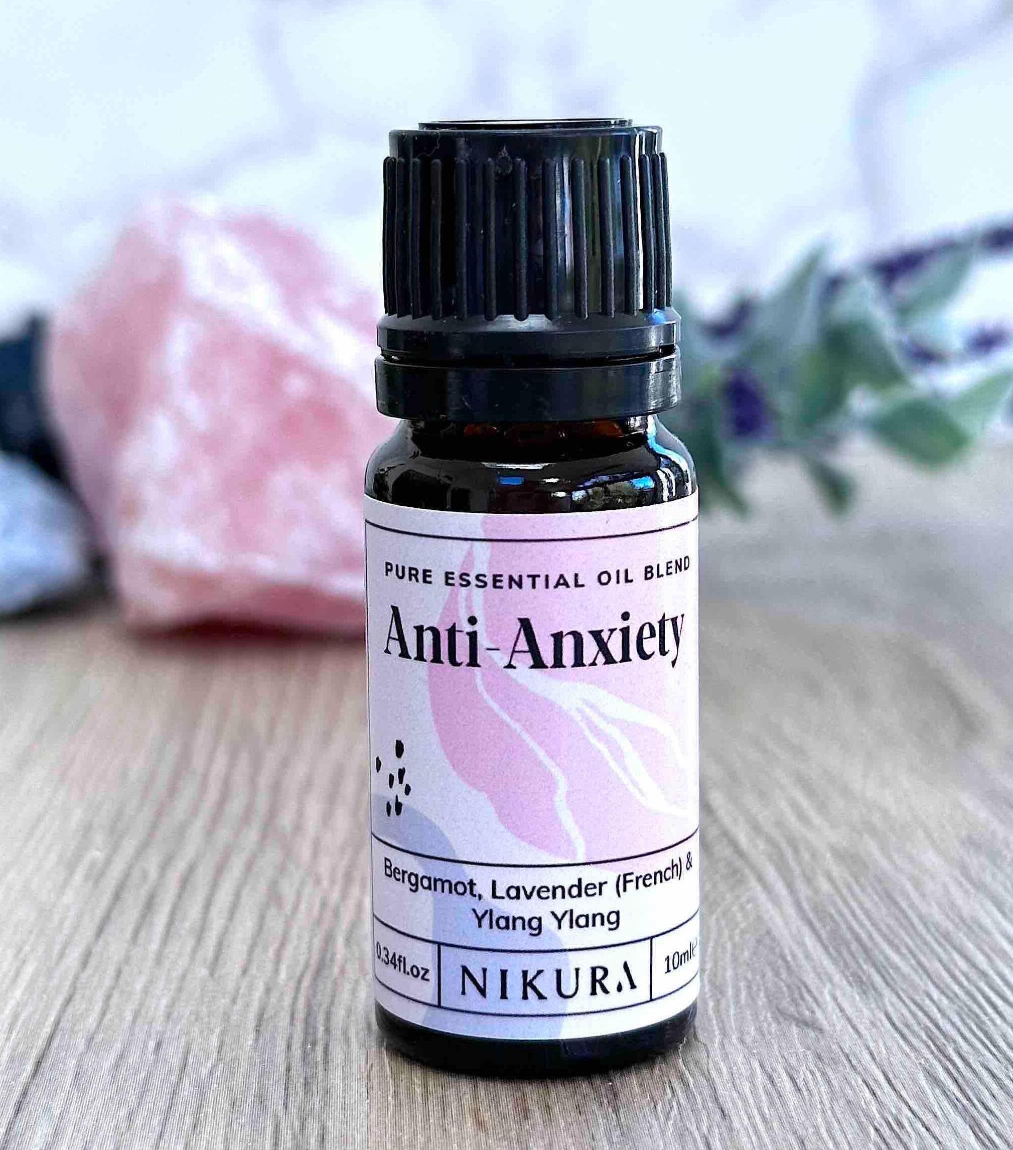 Anti Anxiety Pure Essential Oil Blend 10ml Nikura - Calming Essential Oils