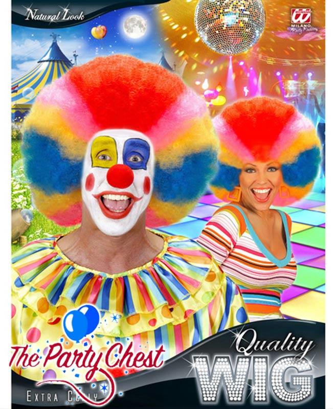 Extra Curly Circus Clown Wig by Widmann 06823 | Karnival Costumes