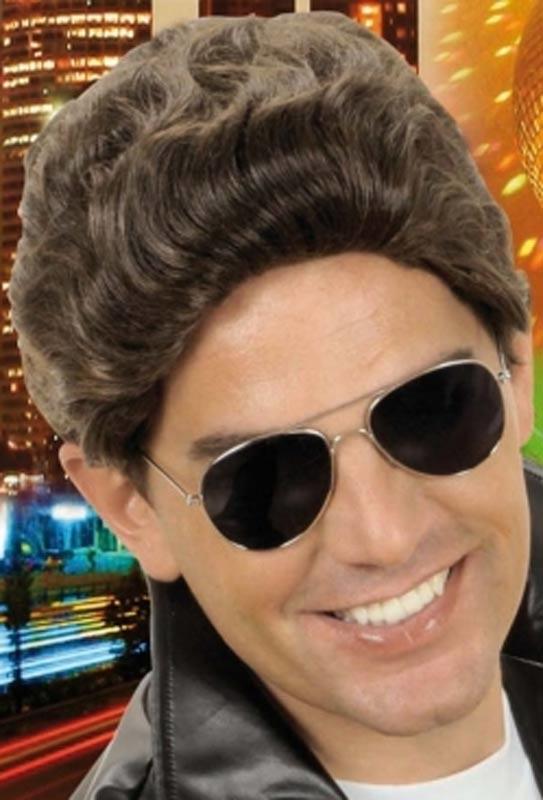 Greaser wig, fabulous 50's wig for rocker and rockabilly. Finish the ...
