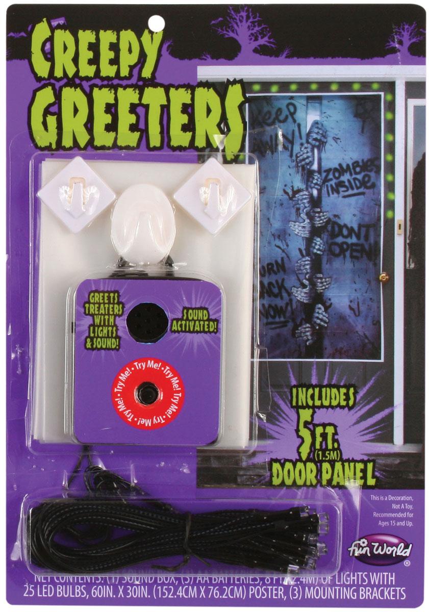 Creepy Door Greeter with Light & Sound by Fun World 91307 | Karnival ...