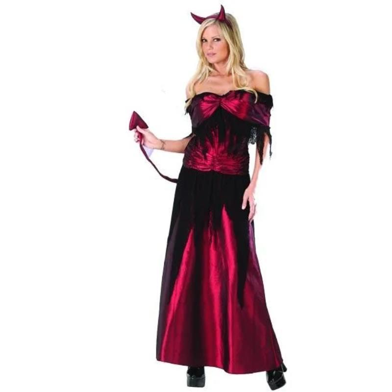 Deluxe Red Devil Costume for Ladies by Fun World 3467 | Karnival Costumes