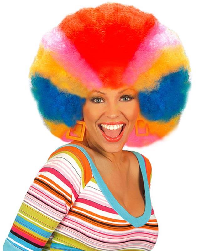 Extra Curly Circus Clown Wig by Widmann 06823 | Karnival Costumes