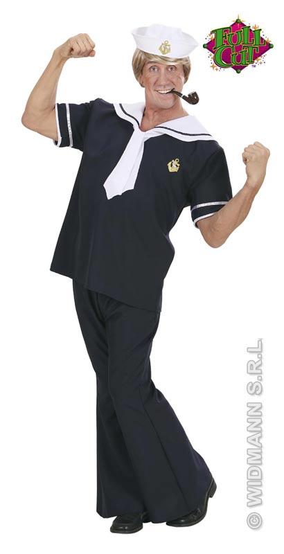 Full Cut Sailor Fancy Dress Costume for Men
