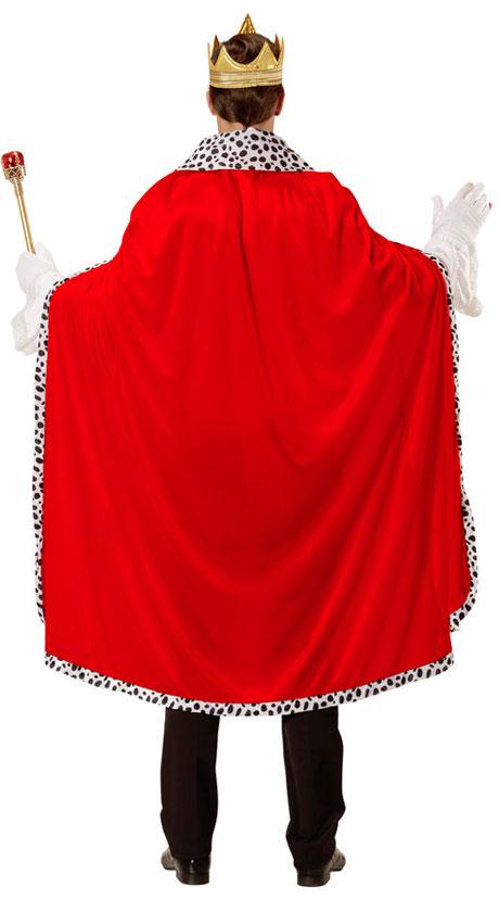 Royal Robe in Red with Ermine Trim and Gold Crown by Widmann 0098 ...
