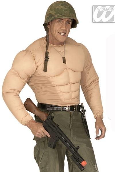 Assault Rifle with Sound - Military Costume Accessory by Widmann 2780M ...