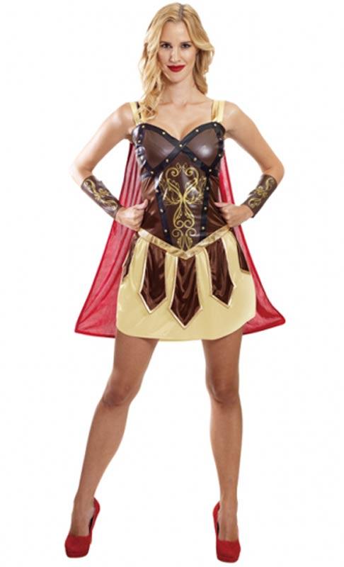 Roman Warrior Gladiator Princess Costume by Amscan 996166 | Karnival ...