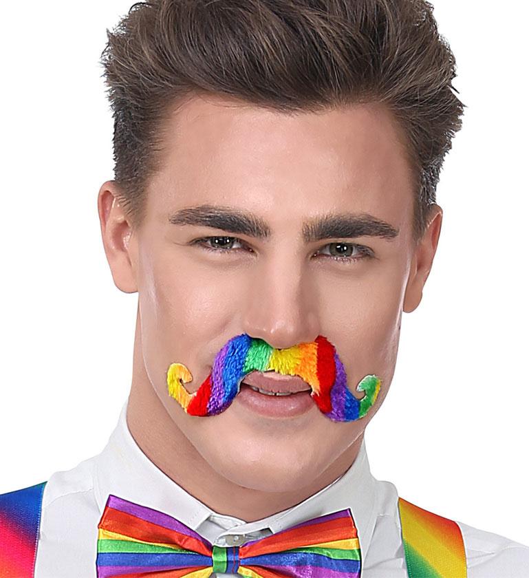 Rainbow Moustache Pride events, Key Worker Hope Symbol by Widmann 07782 ...