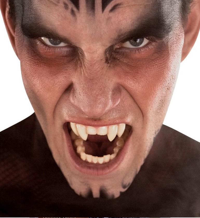 Scarecrow Shredder Deluxe Double Vampire custome fit fangs SH222 ...