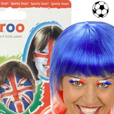Football Party Costume Make Up | Karnival Costumes