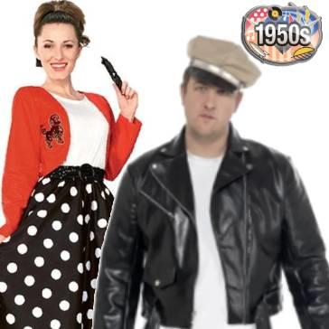 1950s Fancy Dress Costumes for Adults | Karnival Costumes