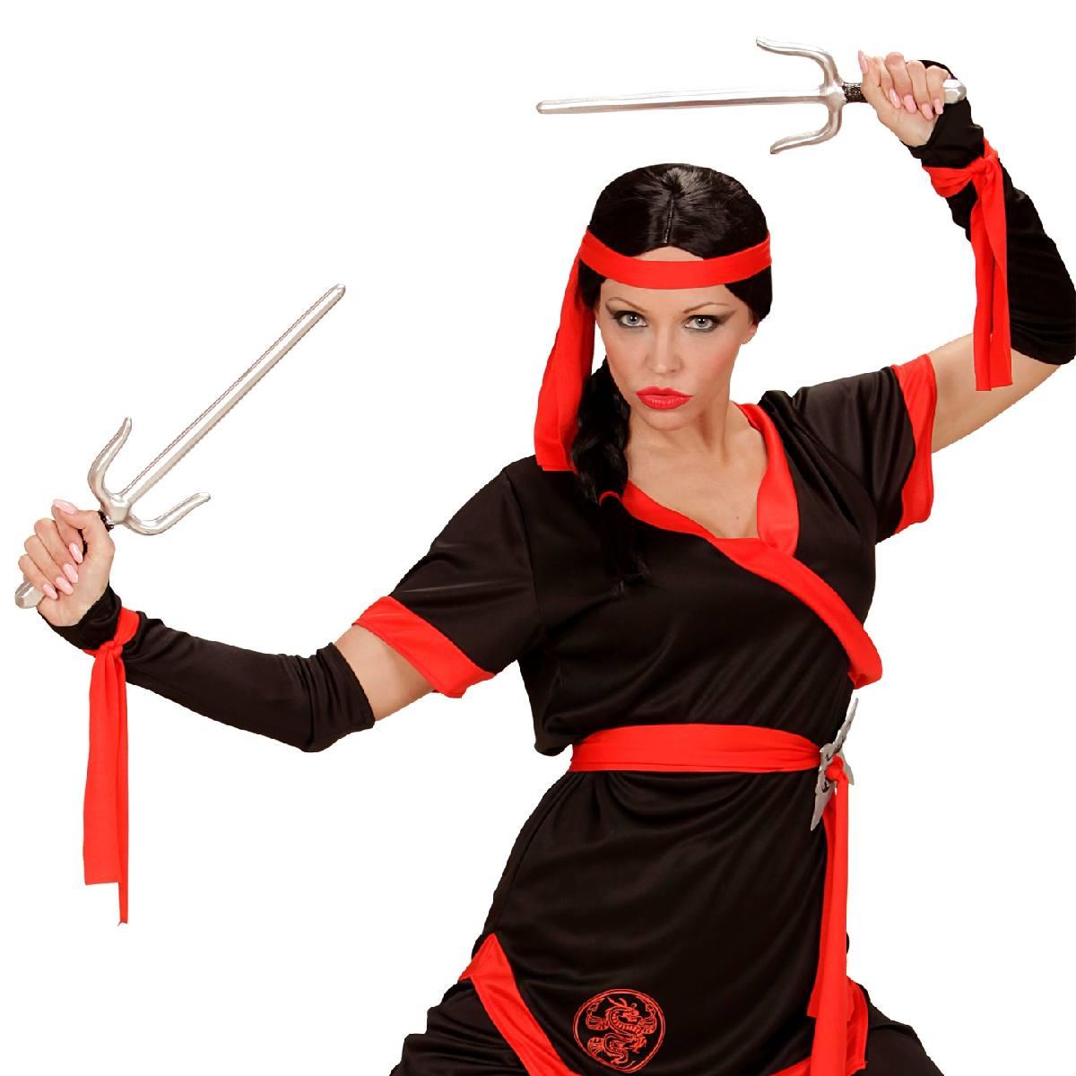 Ninja Sai or Ninja Fighting Daggers by Widmann 8711S | Karnival Costumes