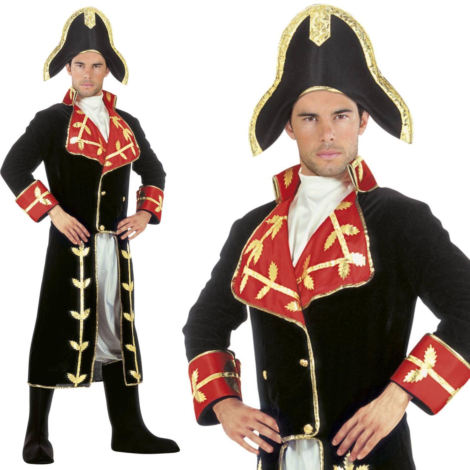 Napoleon Fancy Dress Costume for Men by Widmann 3766 | Karnival Costumes