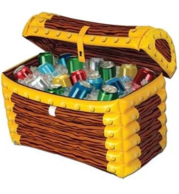 Inflatable Treasure Chest Drinks Cooler | Karnival Costumes Product Blog