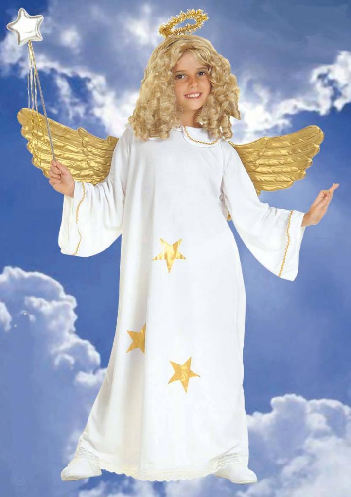 Children's Star Angel Christmas Fancy Dress Costume 3818A | Karnival ...