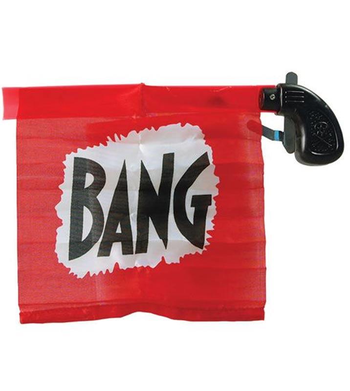 Forum Novelties 5201 Bang Flag Gun for Clowns - GJ408 | Karnival Costumes