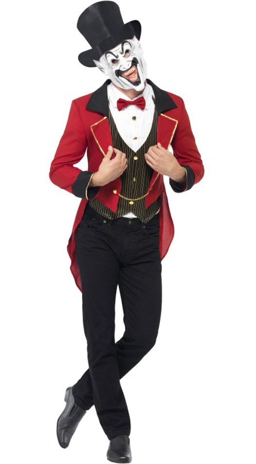 Sinister Halloween Circus Ringmaster Costume by Smiffys 44007 ...