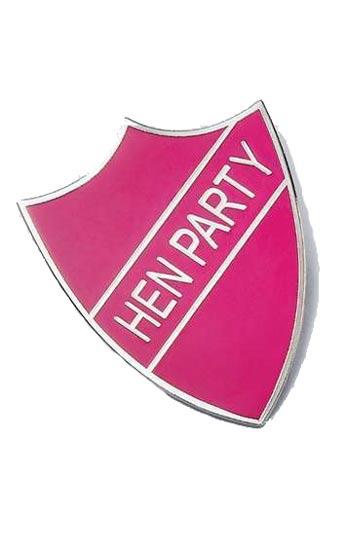Hen Night Metal and Enamel Pin Badge