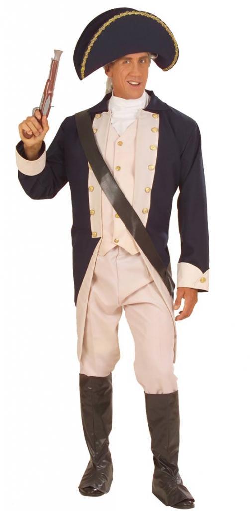 Deluxe Historical Naval Commander Costume by Widmann 5787 | Karnival ...