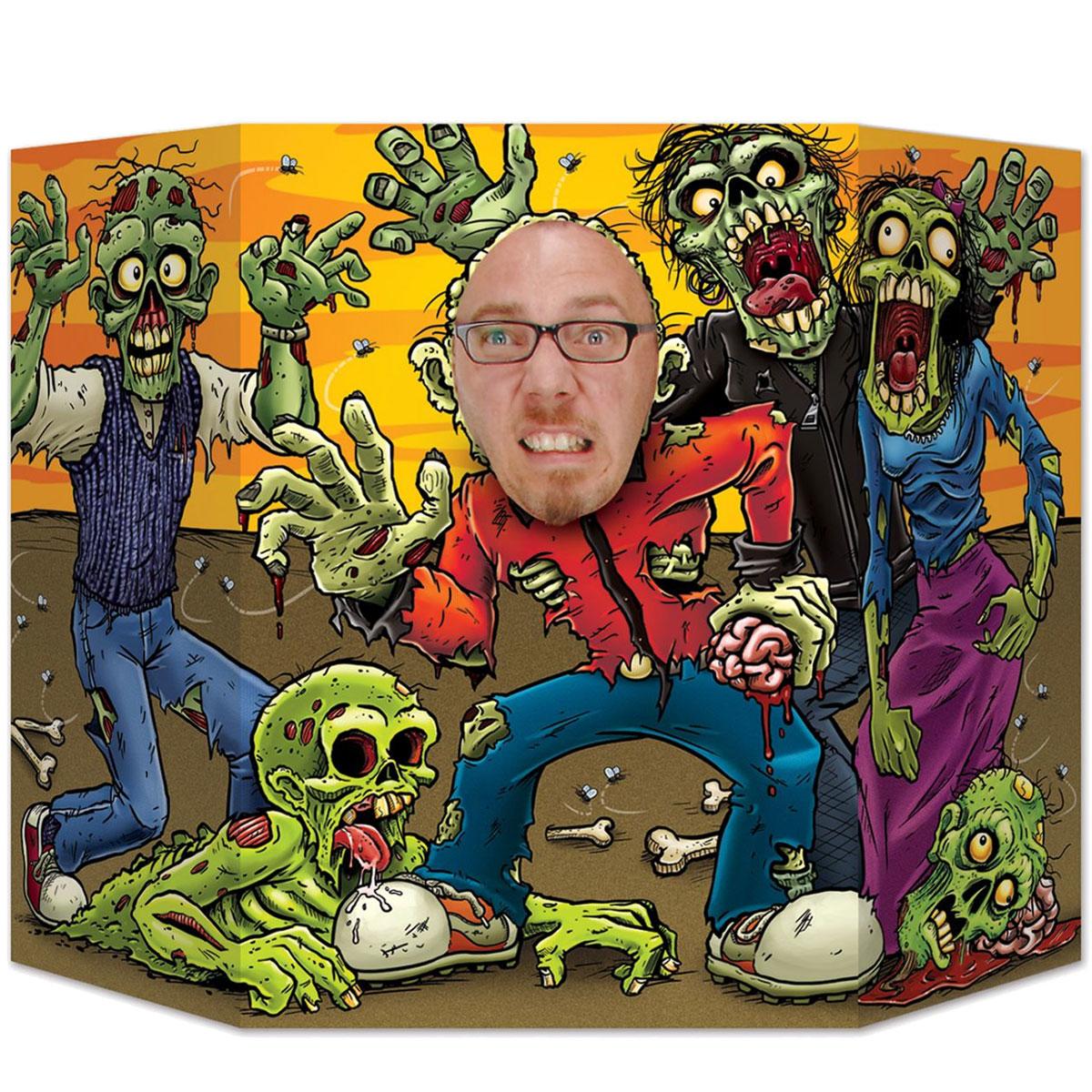 Zombie Photo Booth Prop for Halloween by Beistle 00989 | Karnival Costumes
