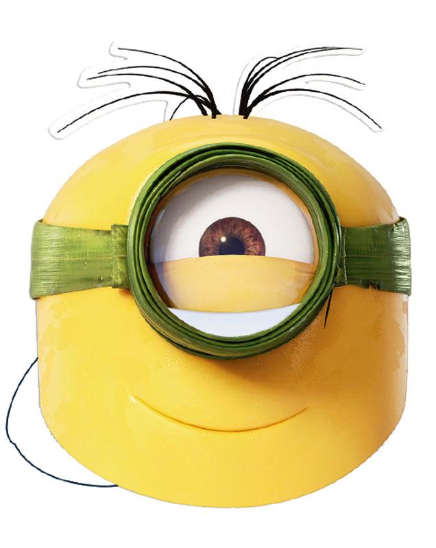 Minion Au Natural Party Face Mask by Mask-arade MIAUN01 | Karnival Costumes