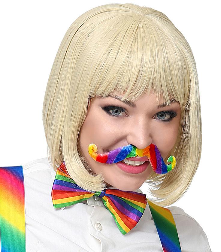 Rainbow Moustache Pride events, Key Worker Hope Symbol by Widmann 07782 ...