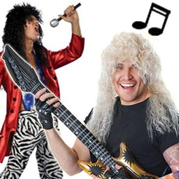 Heavy Metal Rocker Fancy Dress Costumes | Karnival Costumes