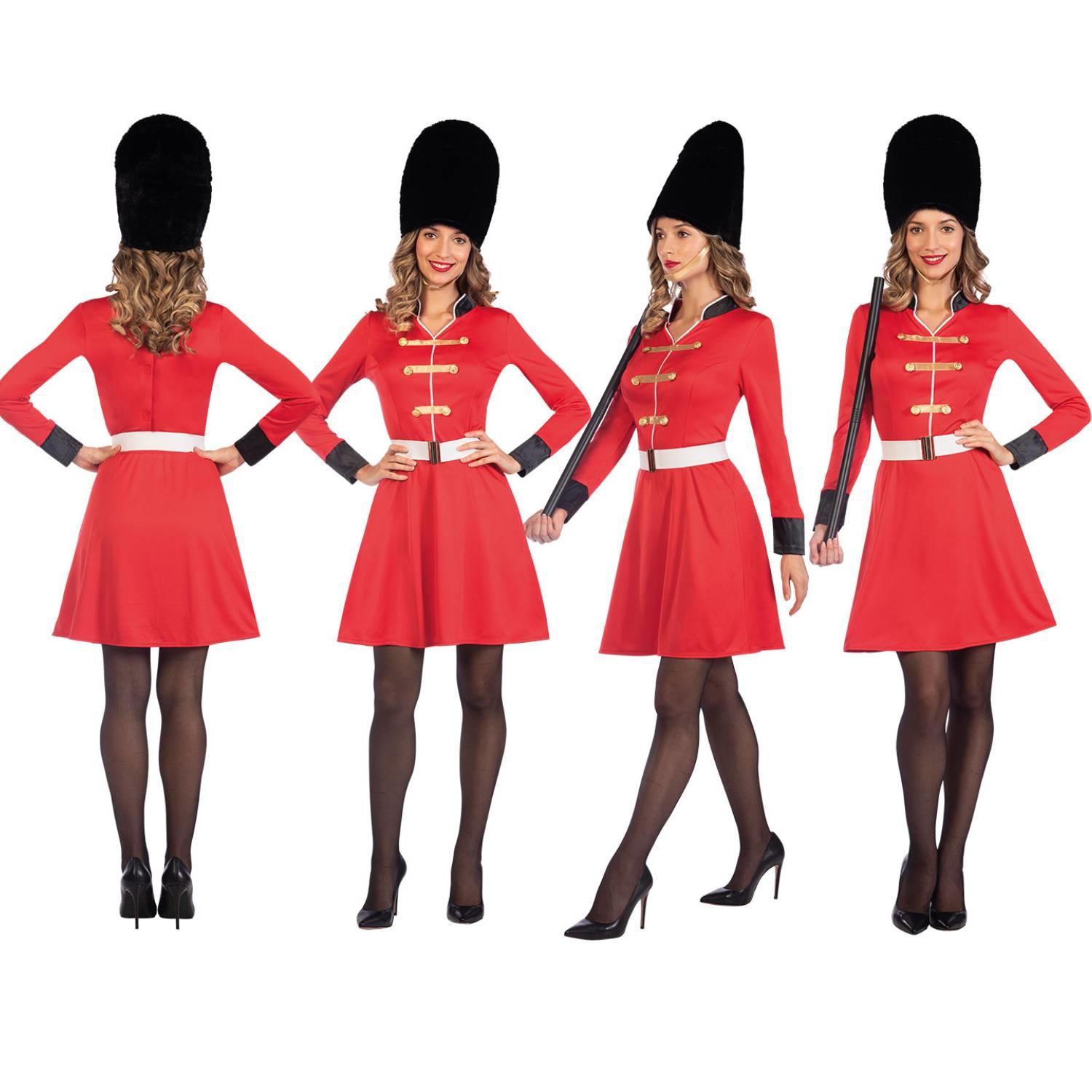 British Royal Guard Costume for Ladies by Amscan 9908745 | Karnival ...