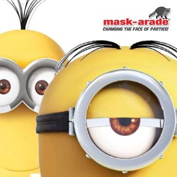 Despicable Me Minions Party Face Masks by Mask-arade | Karnival Costumes