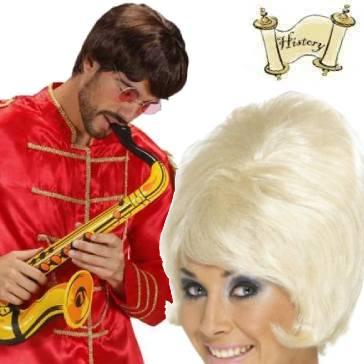 Swinging 60s Fancy Dress Costumes and Wigs for Adults | Karnival Costumes