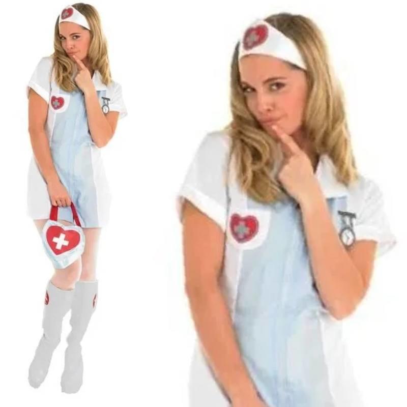 UK Nurse Fancy Dress Costume for Adults by Rubies 889503 | Karnival ...