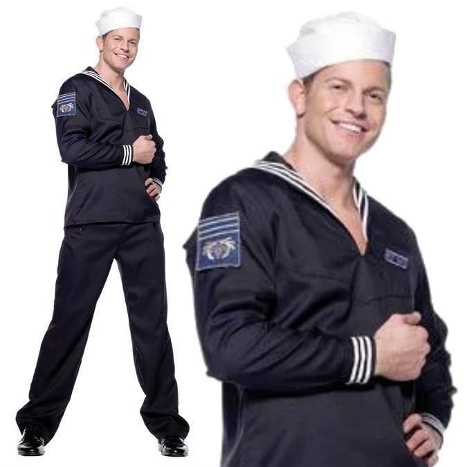 First Mate Sailor Fancy Dress Costume by Leg Avenue 83458 | Karnival ...