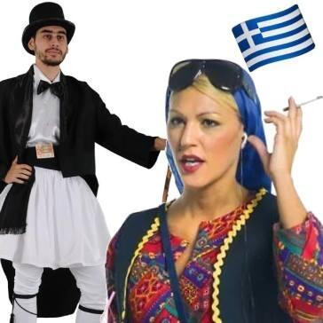 Greek National Costumes for Adults | Karnival Costumes