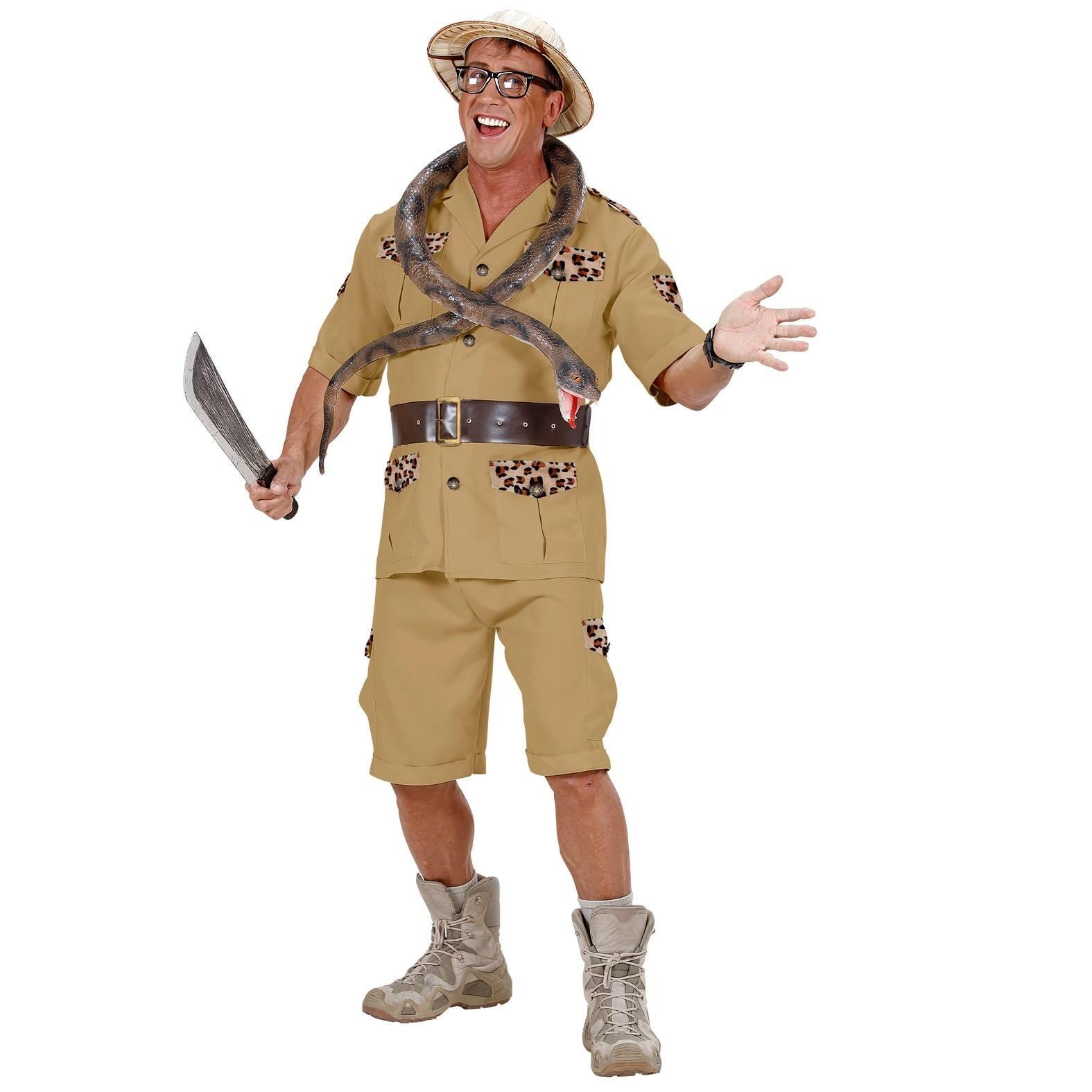 Safari Explorer Costume for Men by Widmann 7471 | Karnival Costumes