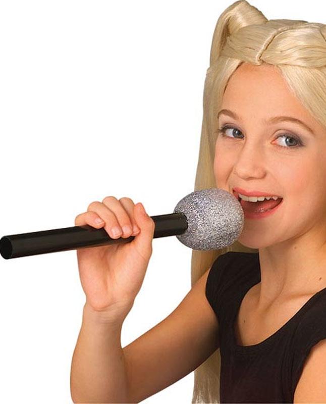 Pretend Microphone Costume Accessory by Rubies 2185 | Karnival Costumes