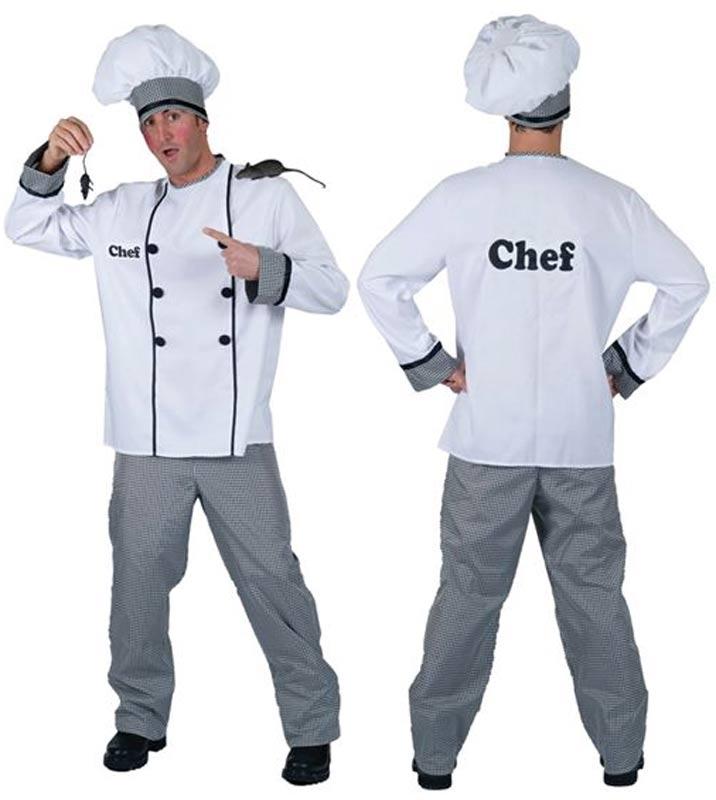 Chef Costume for Adults by Bristol Novelties AC121 | Karnival Costumes
