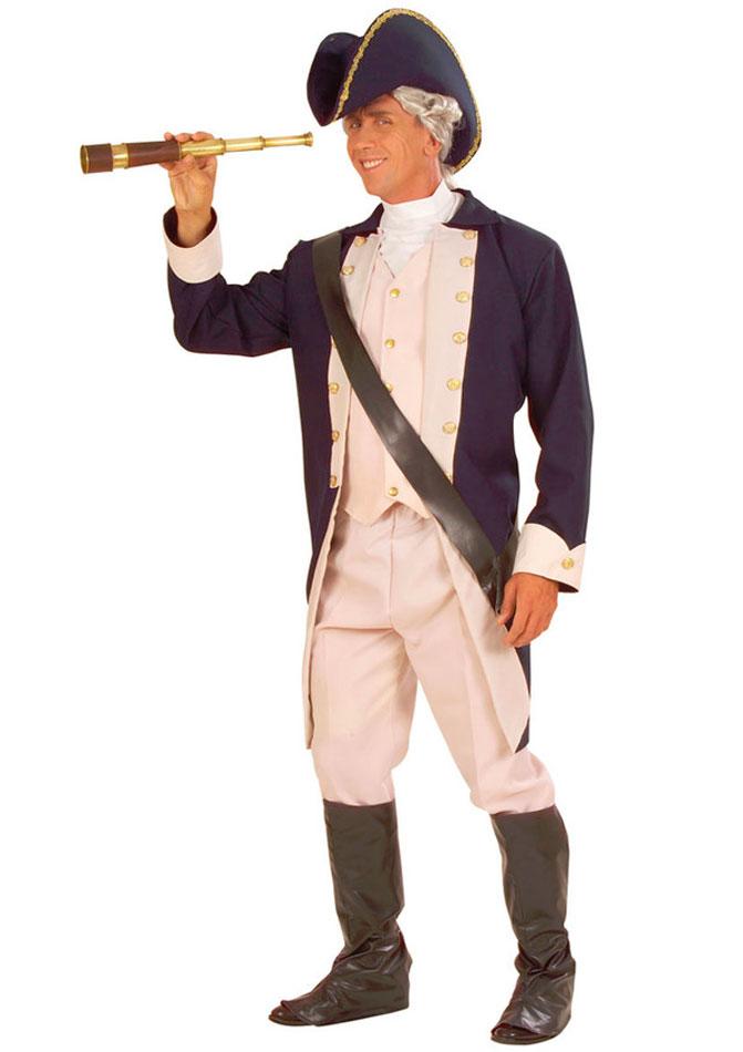 Deluxe Historical Naval Commander Costume by Widmann 5787 | Karnival ...