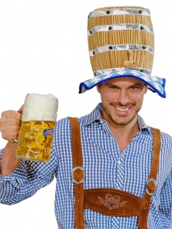Oktoberfest Beer Keg Hat