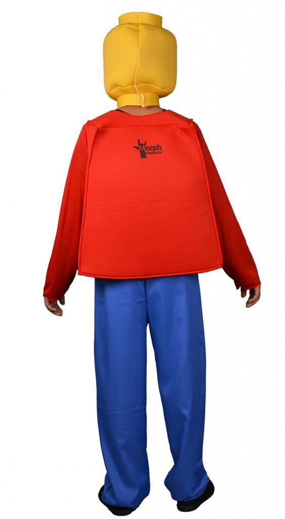 Mr Block Head Costume for Children by Morph Costume Co | Karnival Costumes