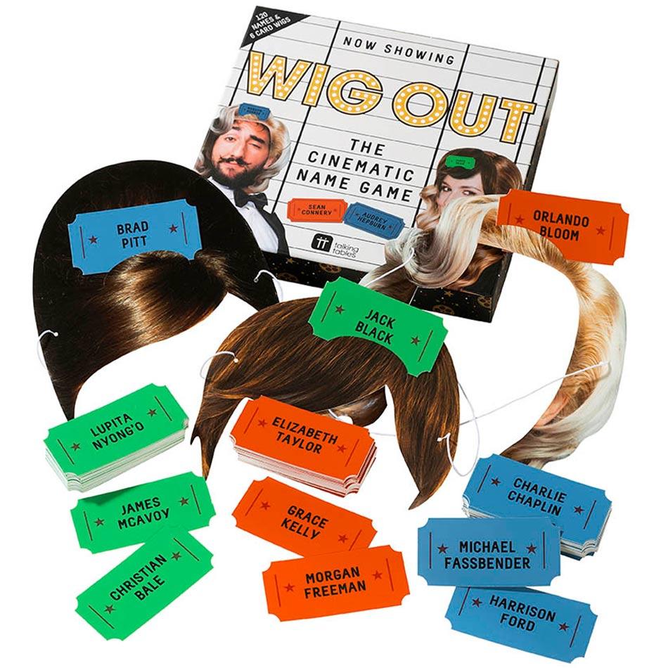 Wig Out Party Game for Adults by Talking Tables Game-Show-Wig ...