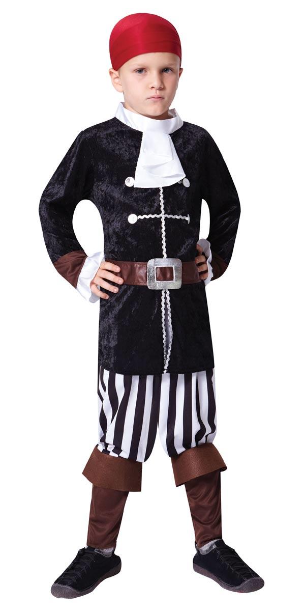 Boy's Pirate Captain Fancy Dress Costume by Breistol Novelties CC436 ...